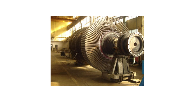 Rotor for LMZ steam turbine K-210 from Klapan Ltd - Bulgaria - PR.com