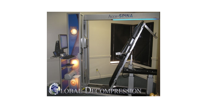 Used Accu-SPINA Spinal Decompression Chiropractic Table from Global ...