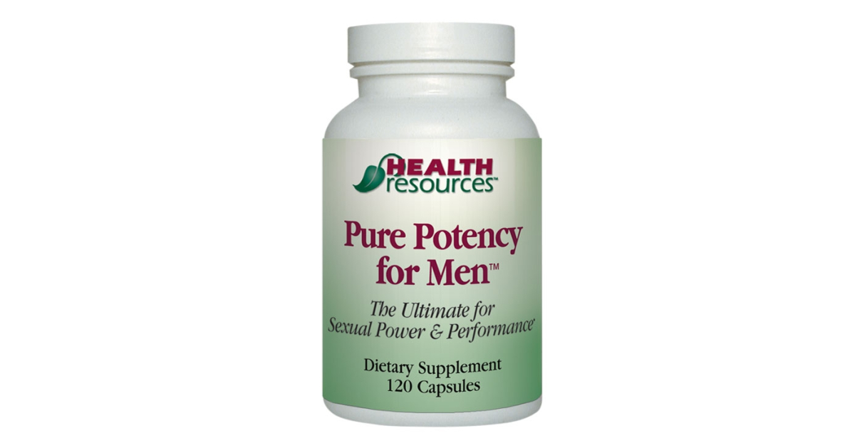 Pure potency for men from Health Resources - PR.com