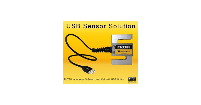 FUTEK Introduces S-Beam Load Cell with USB Option - PR.com