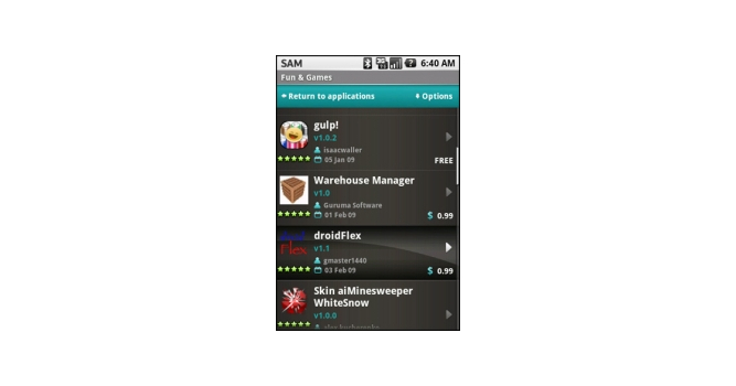 SlideME Announces Paid Android Application Support via SAM - PR.com