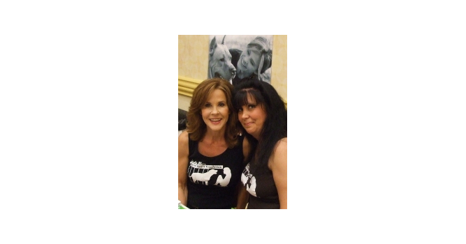 Linda Blair of "The Exocist" & Helen Darras (SyFy Channel) Join with ...