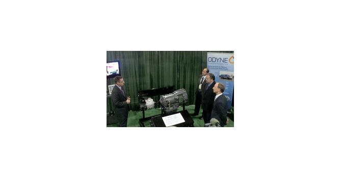 Odyne Systems Showcased Unique New Walk-In Van Hybrid Power Application ...