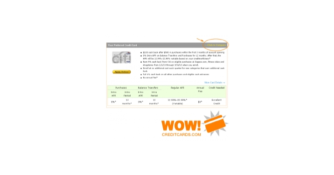 New Credit Card Comparison Tool Available at WOWCreditCards.com - PR.com
