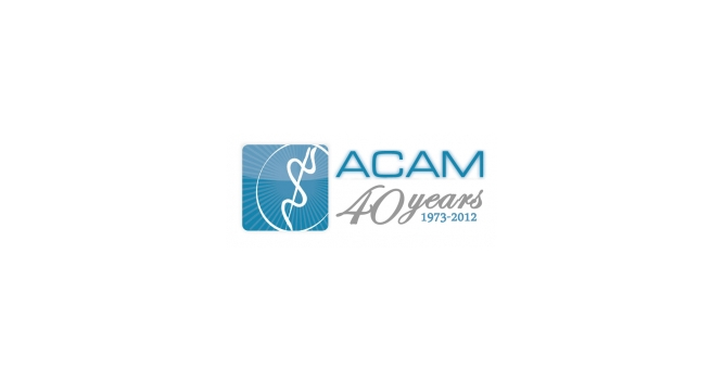 American College for Advancement in Medicine (ACAM) Announces ...