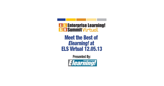 Enterprise Learning! Summit Virtual to Host Best of Elearning! Day 2013 ...