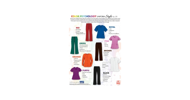 Color Psychology Uniform Style Guide by Uniform Advantage - PR.com