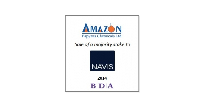 BDA Advises on Sale of Majority Stake in Amazon Papyrus Chemicals Group ...