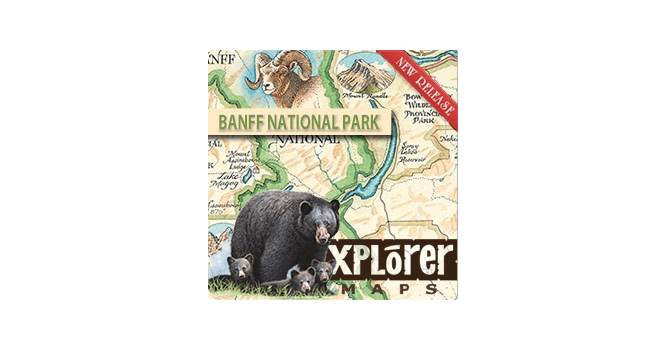 Xplorer Maps Announces the Release of "Banff National Park" - PR.com
