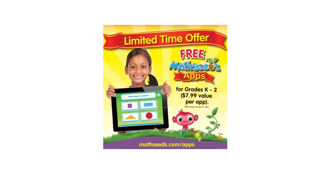 Free Mathseeds Apps for Students in Grades K-2 - PR.com