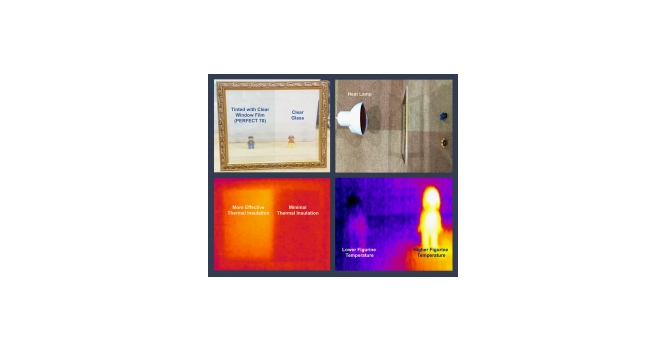 FILMTACK Demonstrates Window Films Heat-Reduction with Thermal Imaging ...