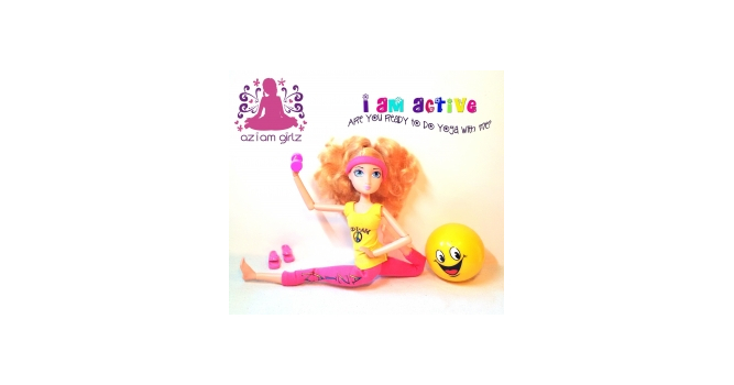 The World's First Yoga Doll™ from AZIAM Girlz, Asana, Launches Today ...