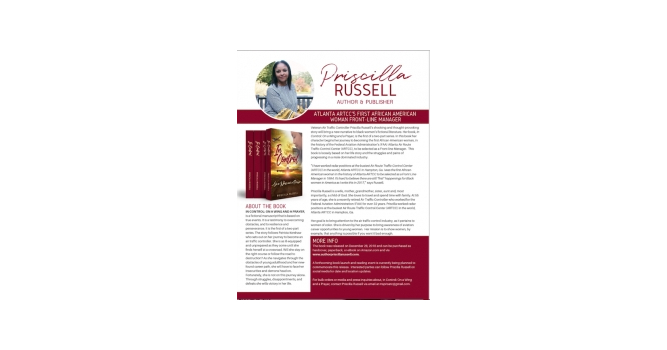 Priscilla Russell Author and Publisher. Atlanta ARTCC's First African ...