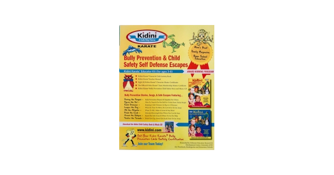 Kidini Karate is New on Amazon; Back to School Bully Prevention for ...