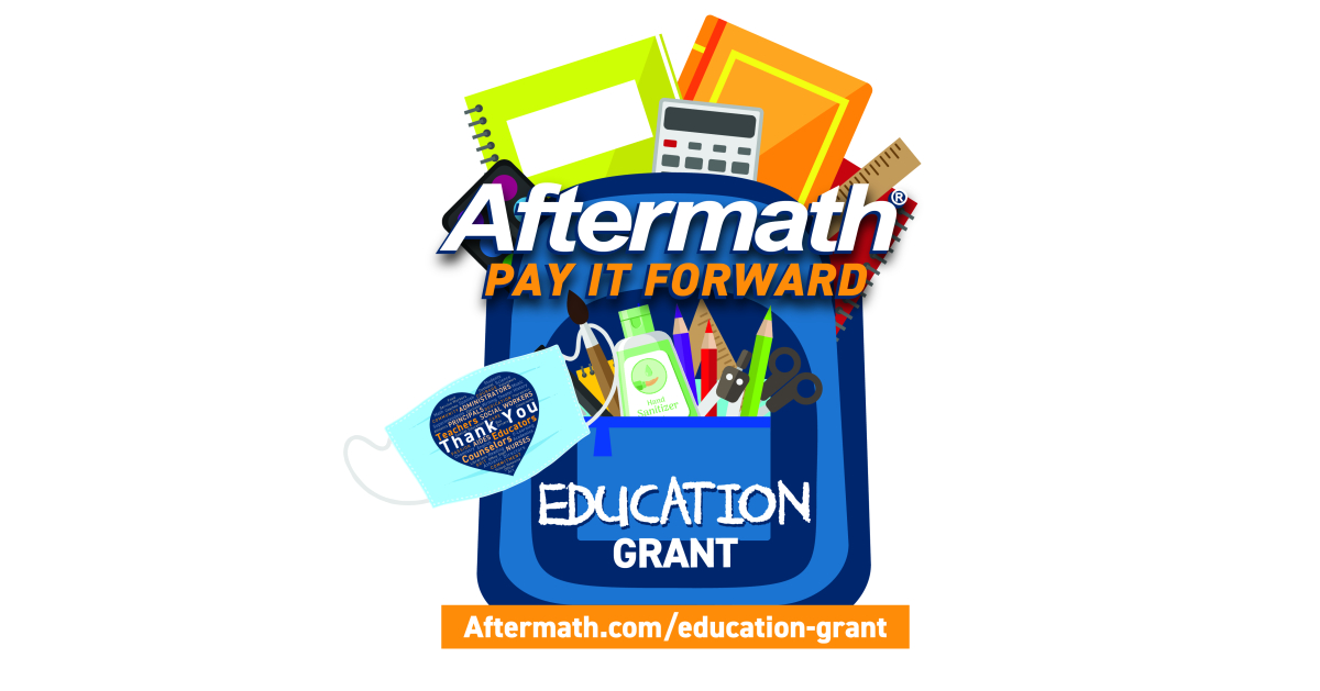 Aftermath Services Launches Pay It Forward Education Grant, Gives Back ...