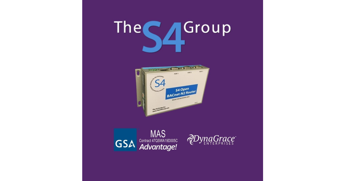 DynaGrace Enterprises Adds The S4 Group Building Automation Products to ...