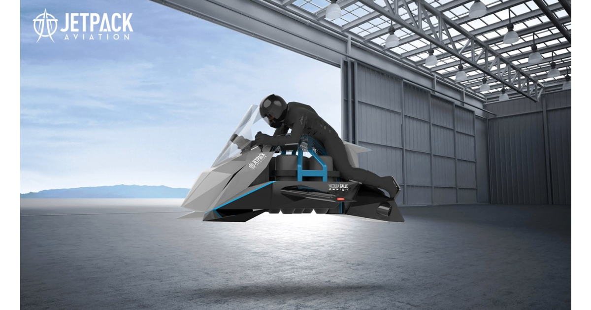 JetPack Aviation Flying Motorcycle “SPEEDER” Set to Fly - PR.com