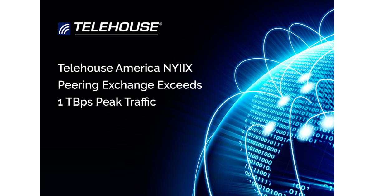 Telehouse America NYIIX Peering Exchange Exceeds 1 Tbps Peak Traffic ...