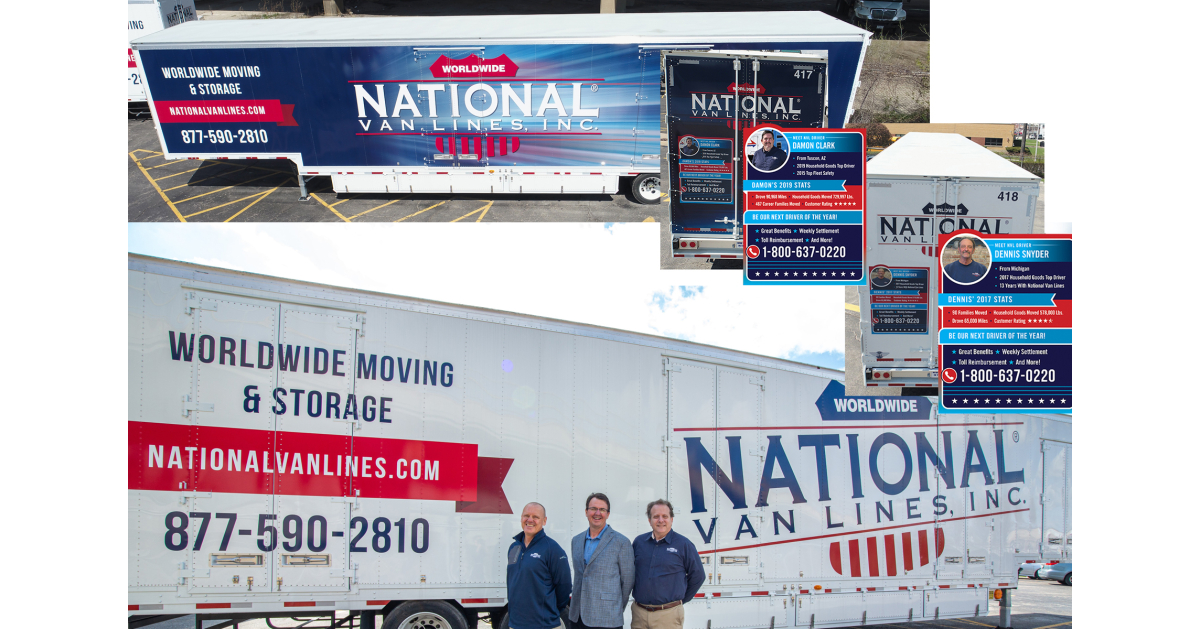 Refreshing the Look of National Van Lines Trailers - PR.com