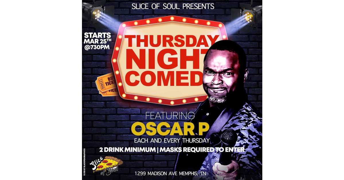 Comedian Oscar P Serves Up Live Performance in Memphis Every Thursday ...