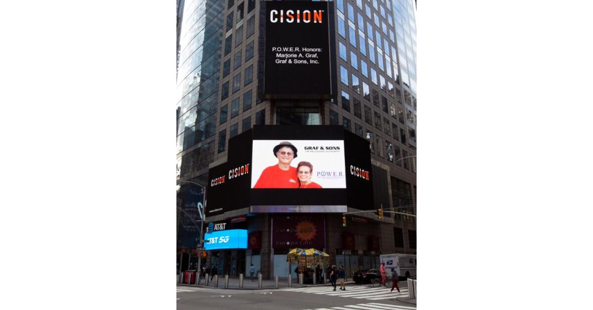 Marjorie A. Graf of Graf & Sons, Inc. Showcased on the Reuters ...
