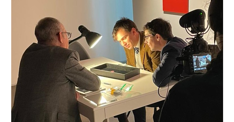 Michael Cortese of NobleSpirit and Charles Epting of HR Harmer Visit ...