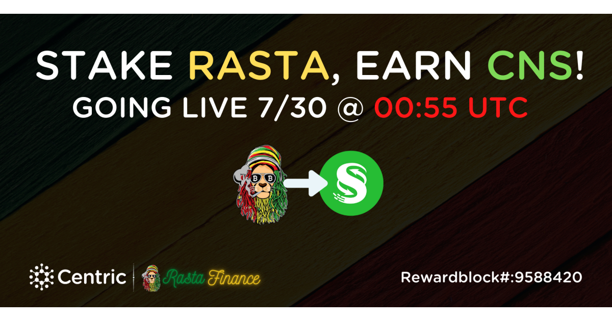 Centric Foundation & RastaFinance Partnership Live - Now Includes ...