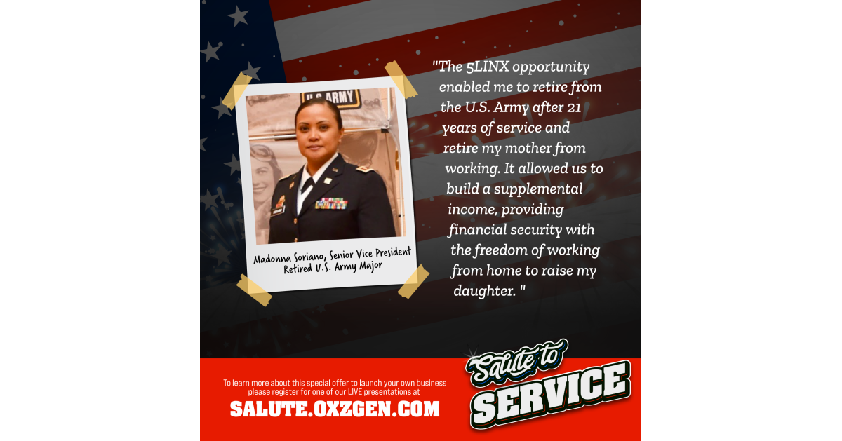 5LINX Honoring Veterans Day by Waiving Enrollment Fee - PR.com