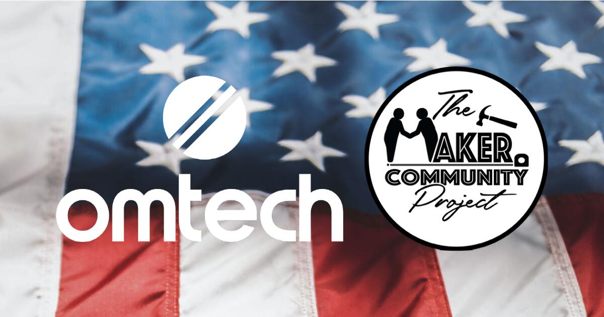 OMTech to Partner with Maker Community Project for Veterans Day Drive ...
