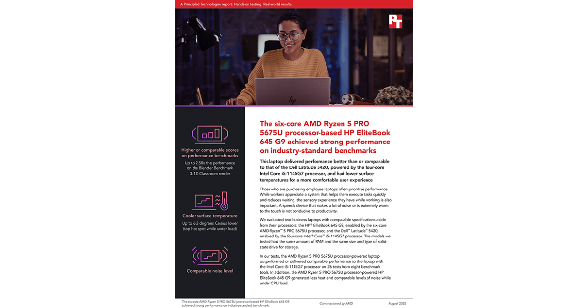 Principled Technologies Releases Two Reports That Show AMD Ryzen ...