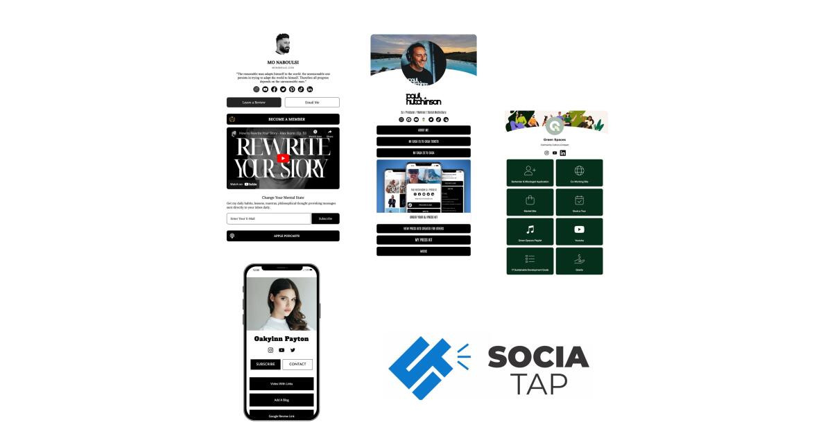 SOCIA TAP: a Groundbreaking Link-in-Bio Tool Simplifies Website ...