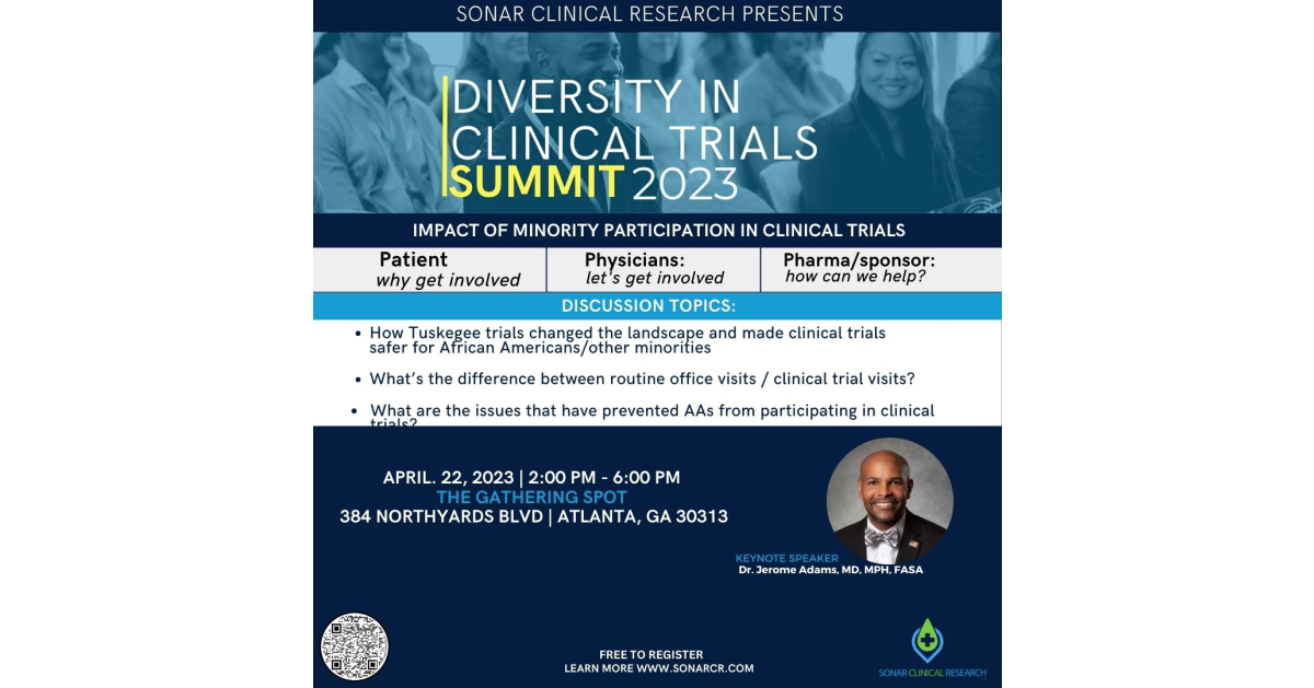 Diversity in Clinical Trials Summit 2023 - PR.com