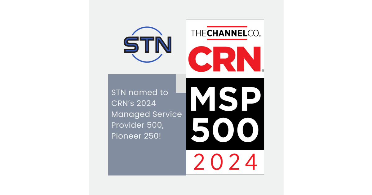 STN, Inc. Recognized on CRN’s 2024 MSP 500 List - PR.com