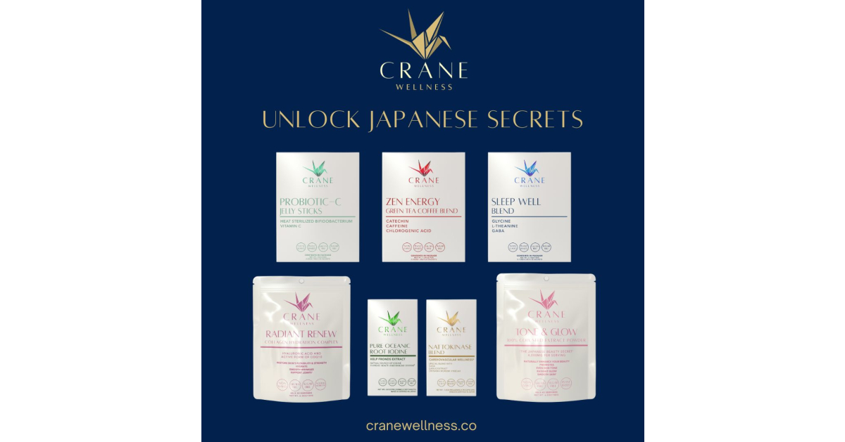 Introducing Crane Wellness: Elevating Beauty and Wellness with Japanese Secrets and Modern ...