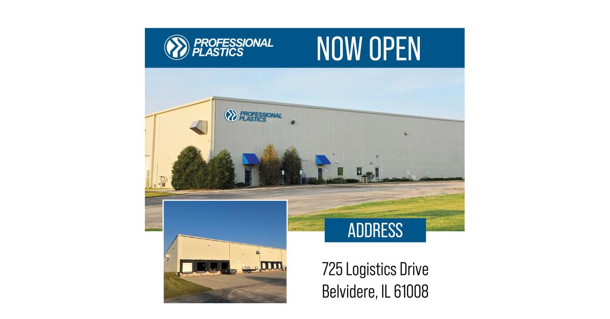 Professional Plastics Expands Midwest Distribution & Manufacturing ...