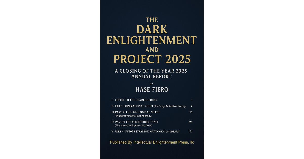 Intellectual Enlightenment Press, LLC Announces Publication of "The ...