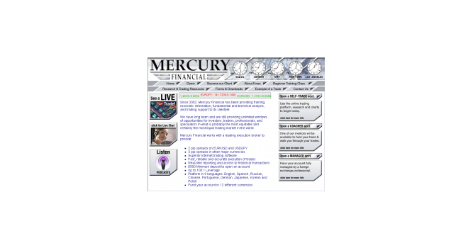 Mercury Financial Launches New Website at www.mercury-financial.com ...