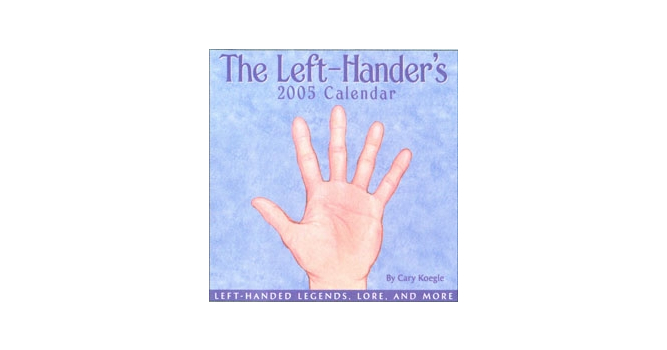 2005 Desk Calendar - For Left-handed people from Lefty's Corner - PR.com