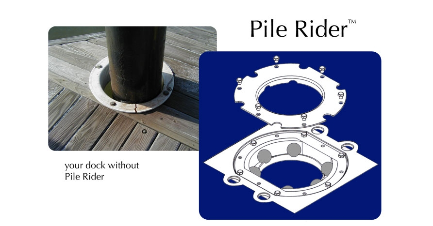Pile Rider® - protection for your marinas piles from Elemental ...