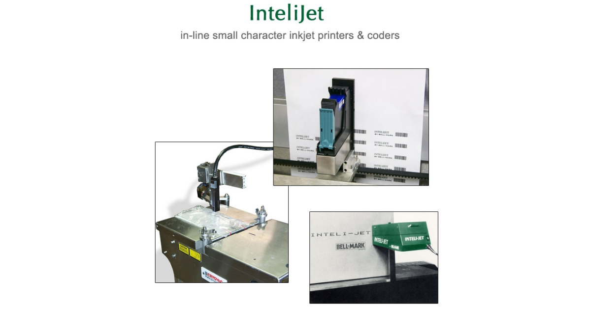 InteliJet in-line inkjet printers & coders from Bell-Mark, Inc. - PR.com