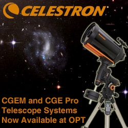 OPT Announces the Celestron CGEM and CGE Pro Telescopes and Mounts - PR.com
