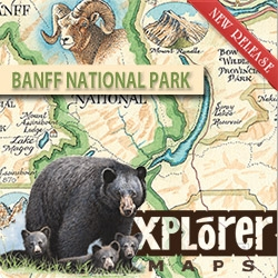 Xplorer Maps Announces the Release of "Banff National Park" - PR.com