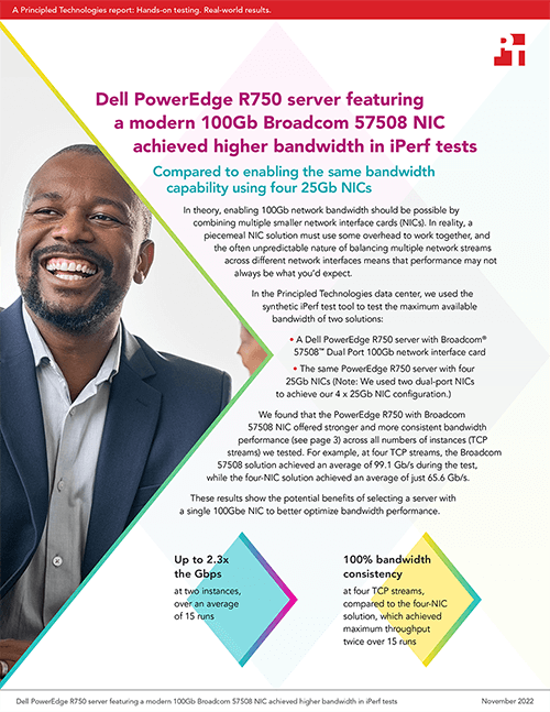 Principled Technologies Releases Studies Comparing the Networking ...